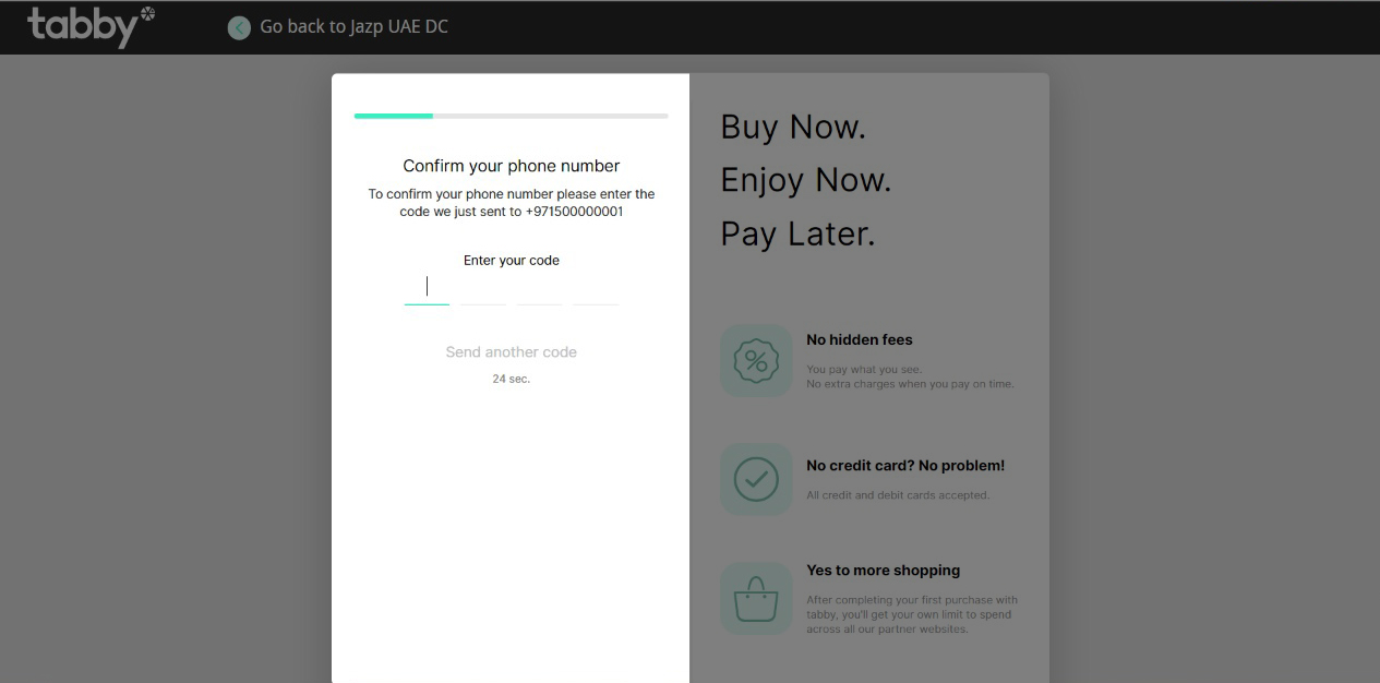 Shop Now, Pay Later with Tabby Installments | Jazp UAE